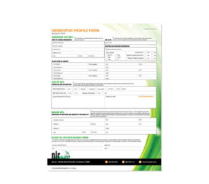 Forms and Permits - Recycling account forms and permits to recycle